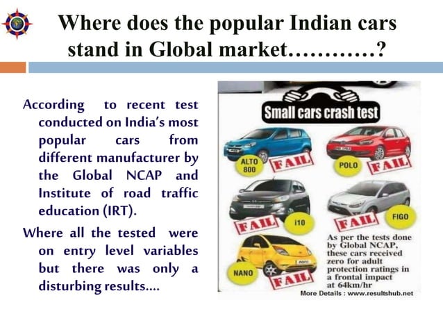 Car crash testing | PPTX