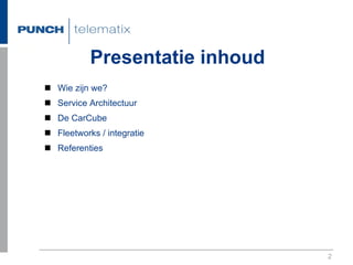 Car Cube Presentatie | PPT