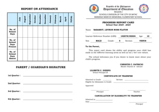CARD-FRONT.docx FOR GRADES 4 AND 4 SCHOOL YAER 2024-2025 | DOCX