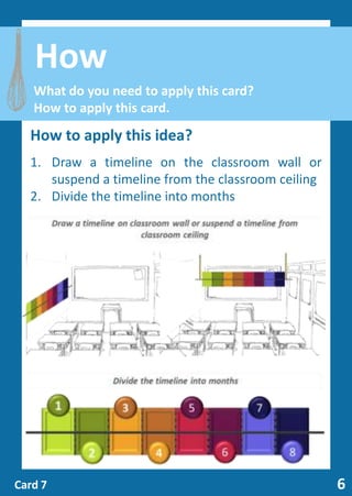 Card 7 classroom timeline | PPTX