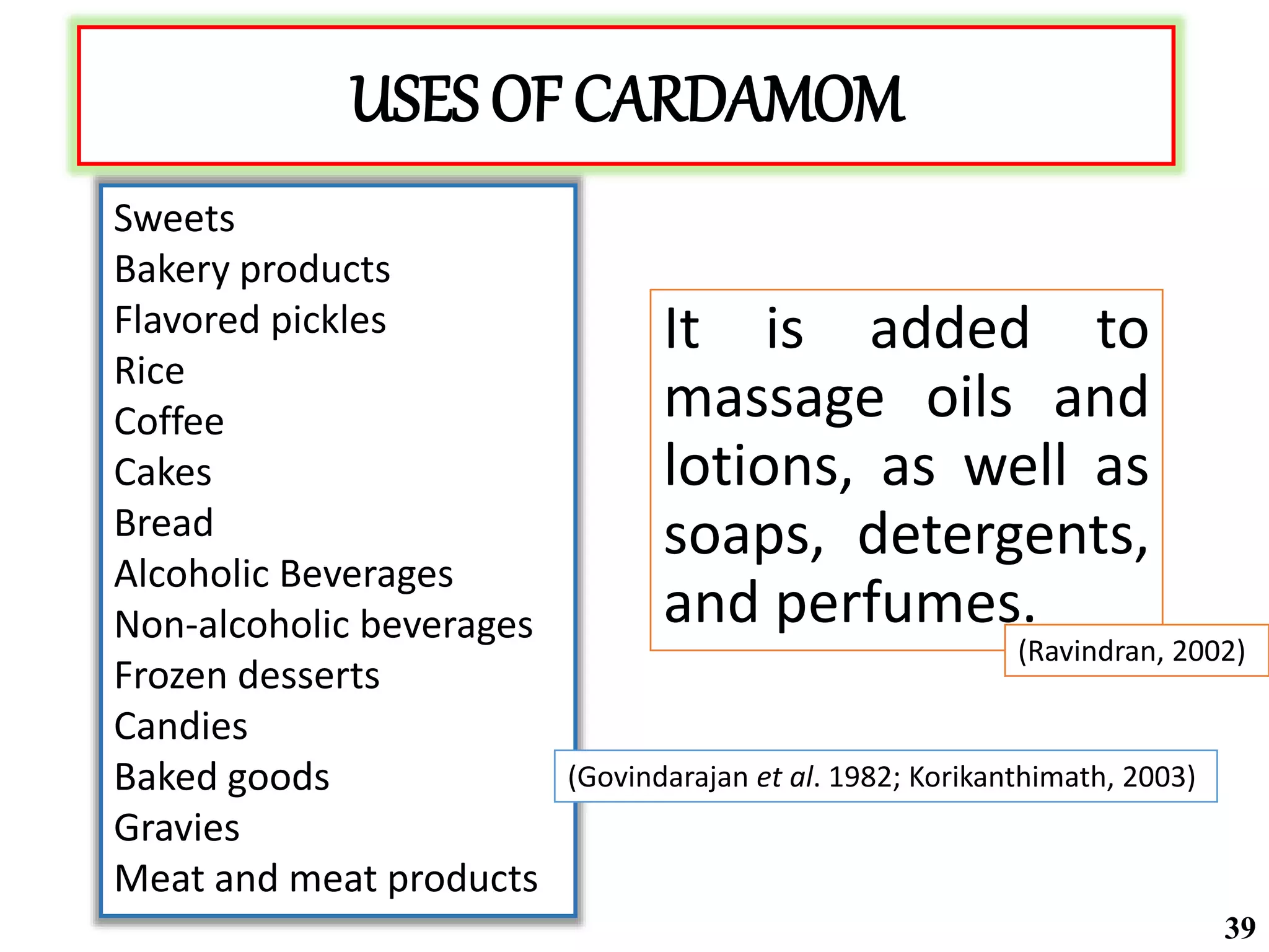 Cardamom | PPTX