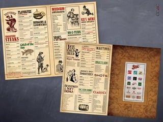 Cardapios | PDF | Bars & Restaurants | Attractions