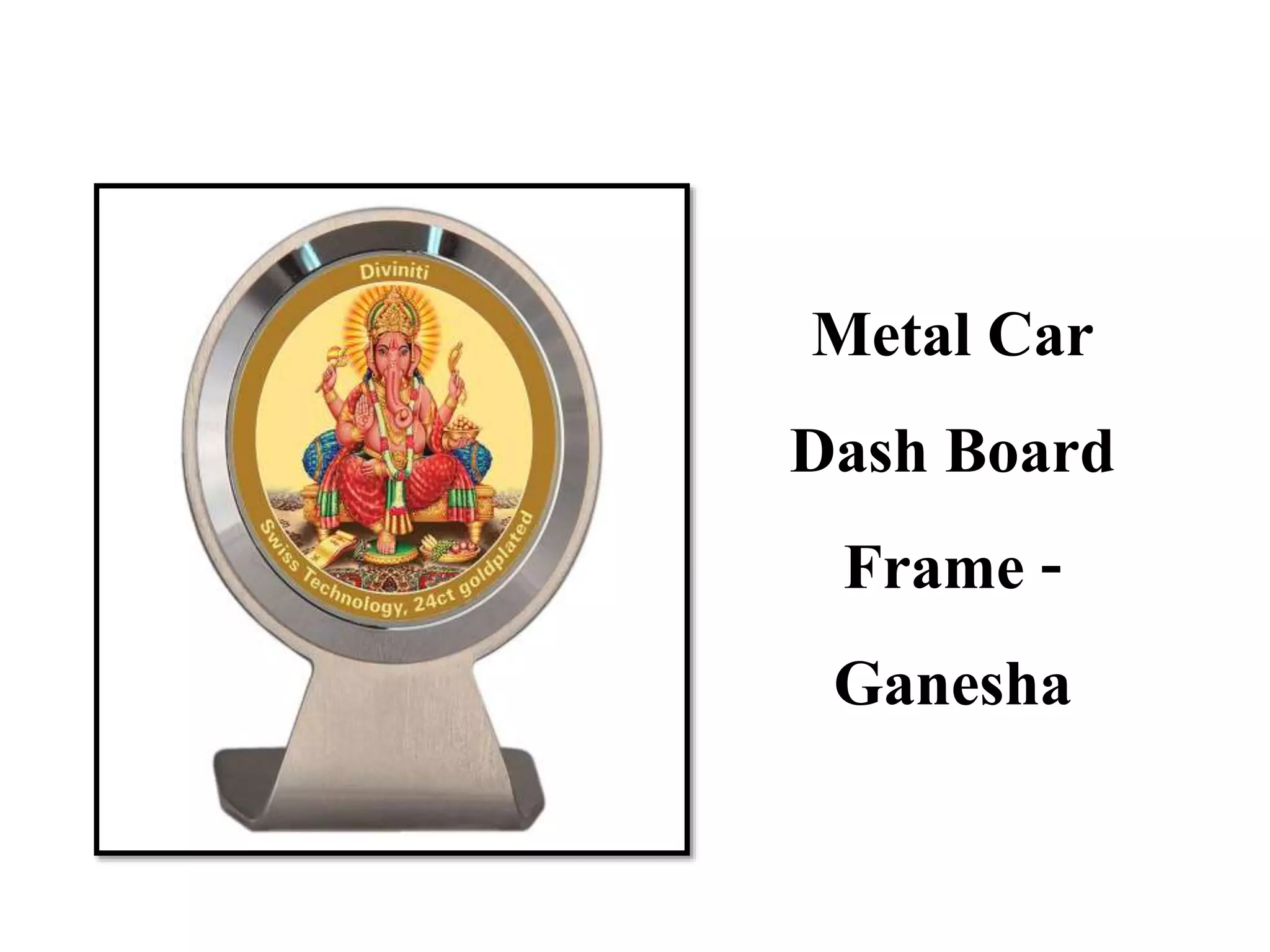 Car Dashboard Photo Frame | PPTX