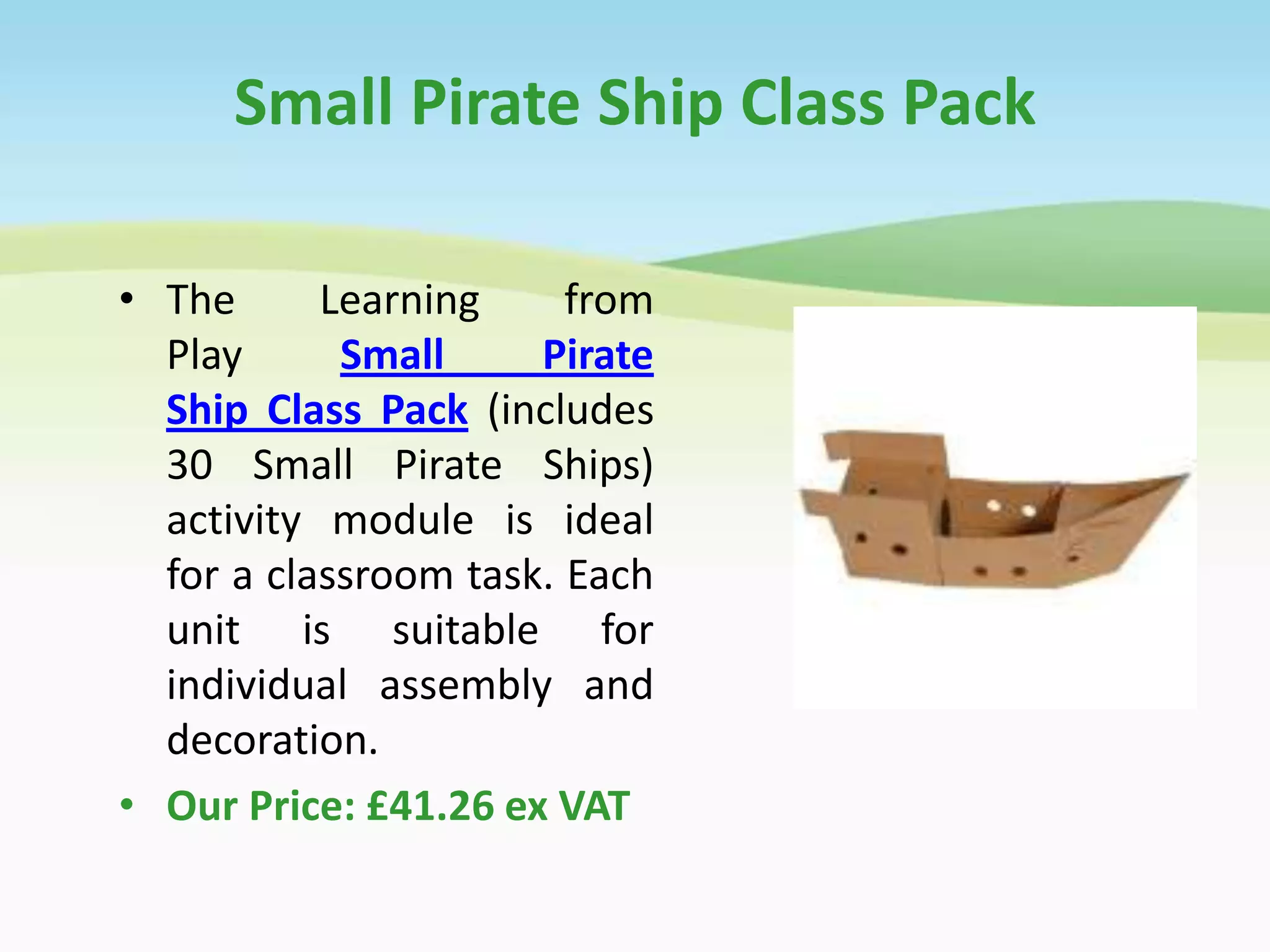 Cardboard Pirate Ship | PPT
