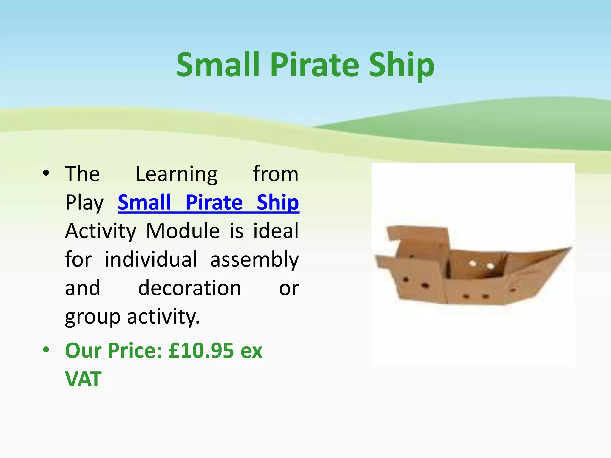 Cardboard Pirate Ship | PPT