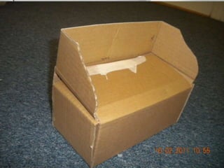 Cardboard chair project | PPTX