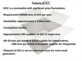 SCM case study: Cardboard mfg units | PPTX