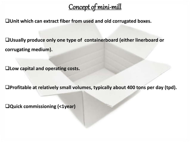 SCM case study: Cardboard mfg units | PPTX