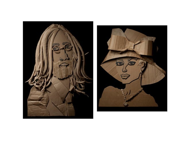 Cardboard Portrait | PPT