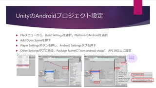 UnityでVRアプリ(Android Cardboard)を作る -準備編- | PPT