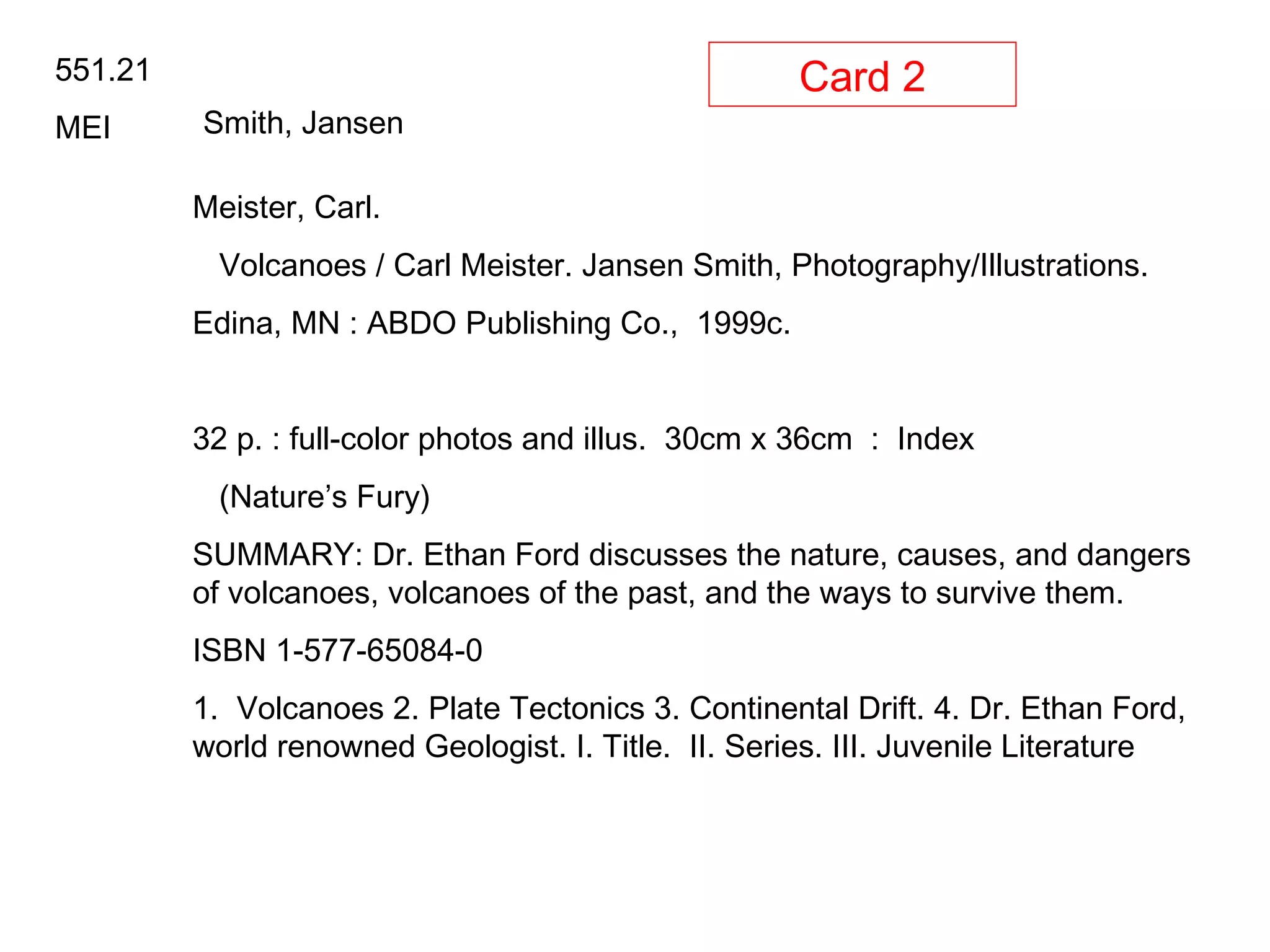 Card catalog (library) | PPT