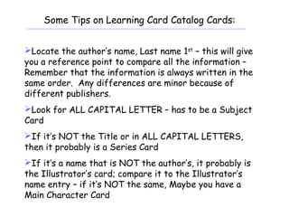 Card catalog (library) | PPT