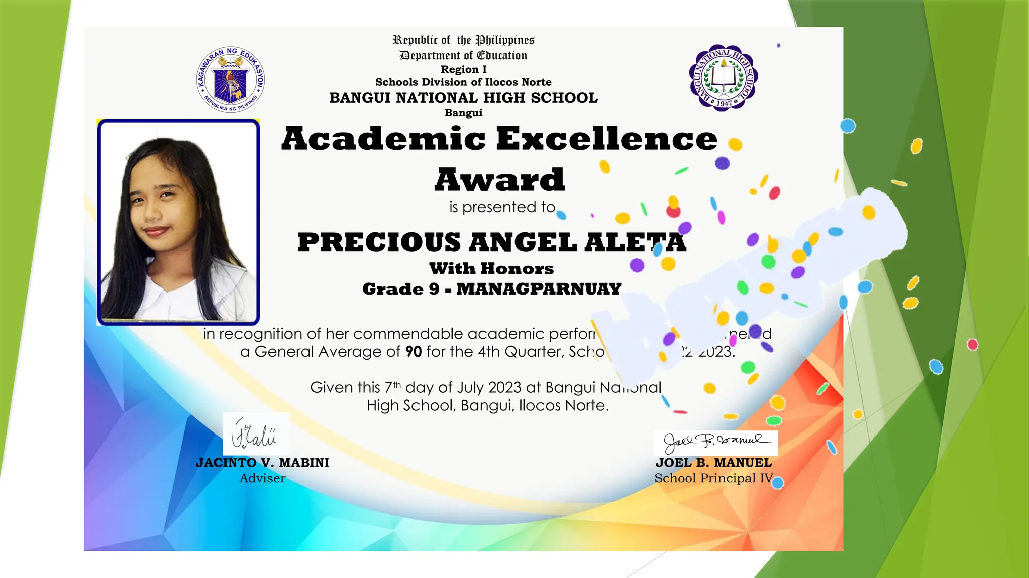 CARD DAY AND AWARDING CEREMONY @BNHS.pptx