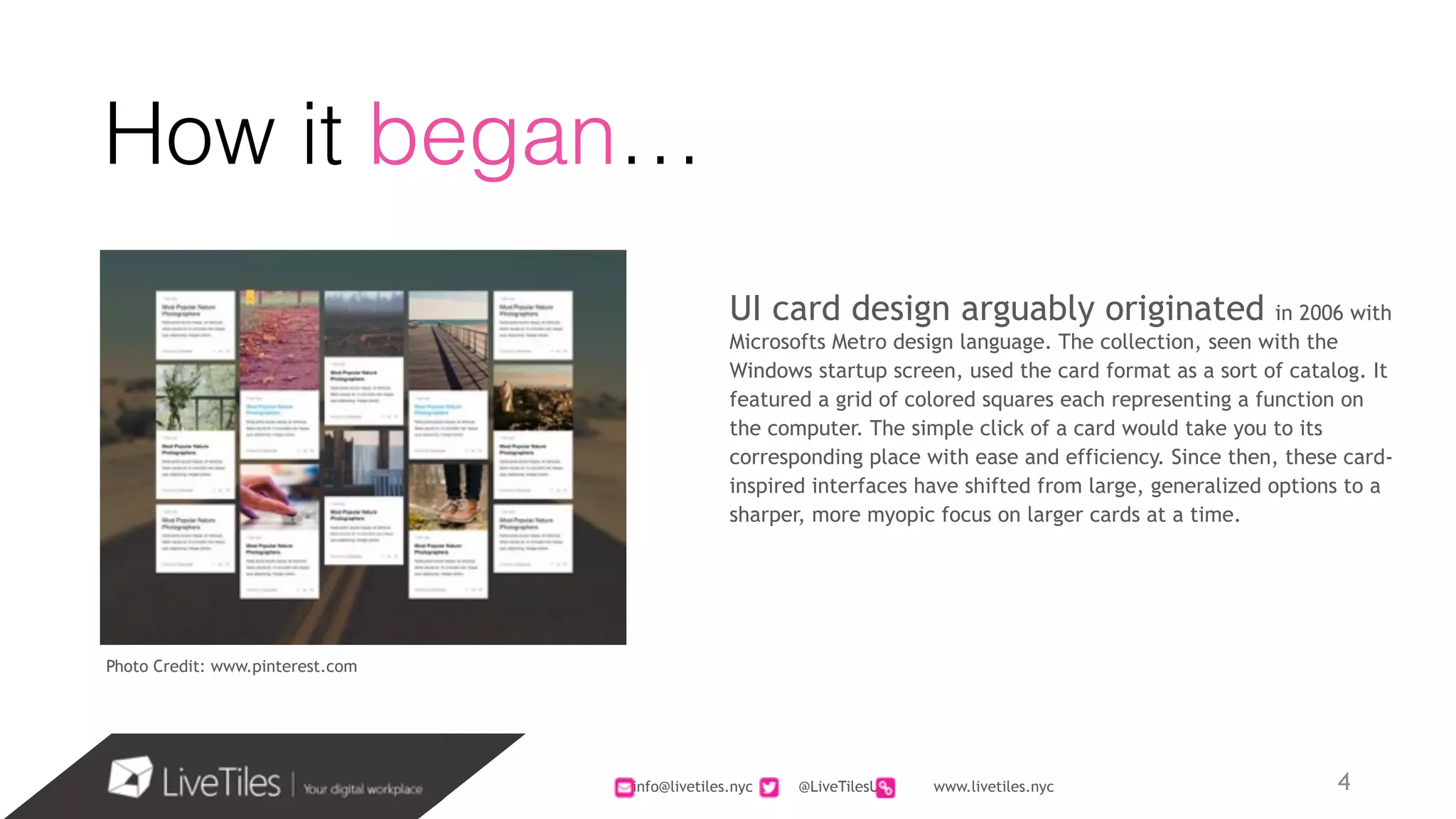 Why People Love Card-Based UI | PPT