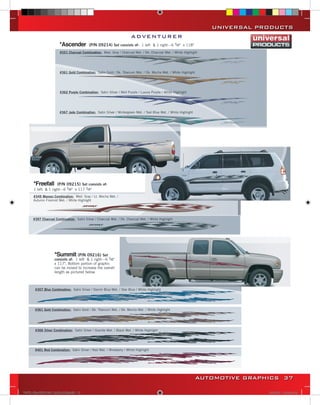 Car decals 2007 catalog 32 40 | PDF