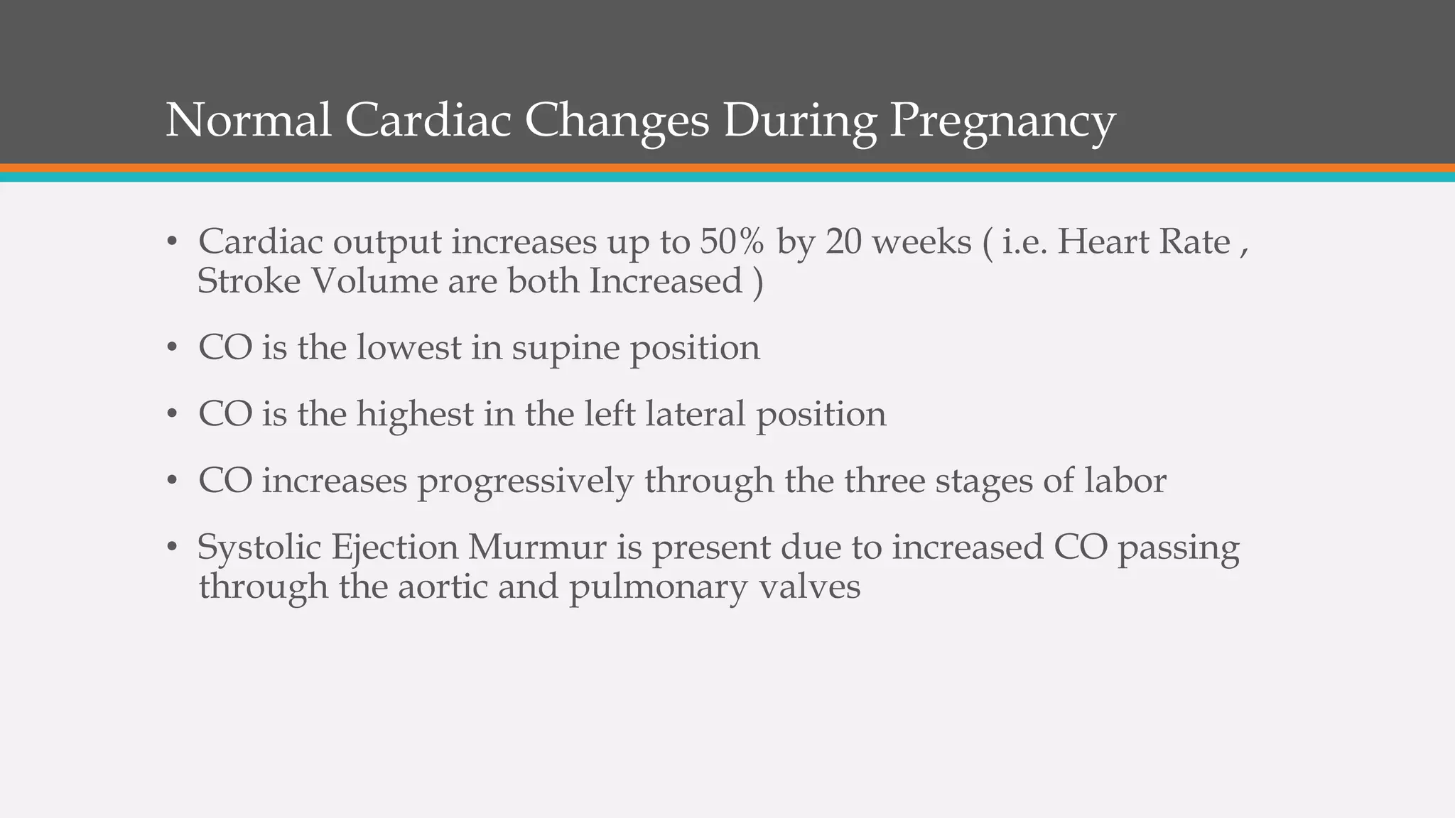 Cardiac Diseases in Pregnancy | PPTX