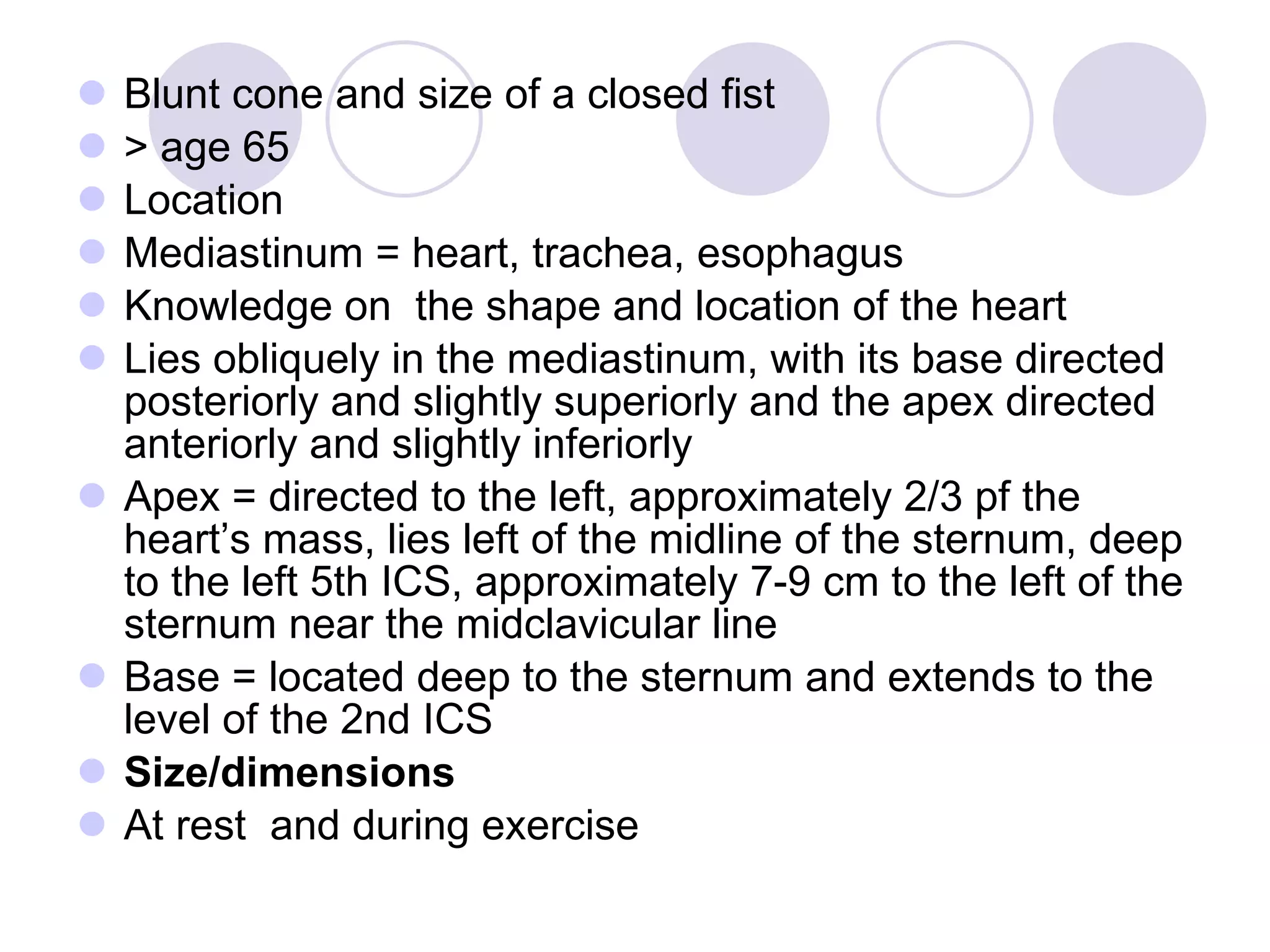 Cardiac anatomy and physiology | PPT