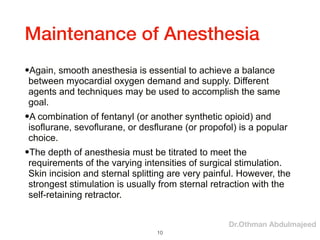 Cardiac anesthesia board lecture | PDF