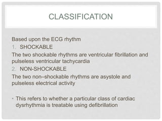 A brief about Cardiac arrest...!! | PPT