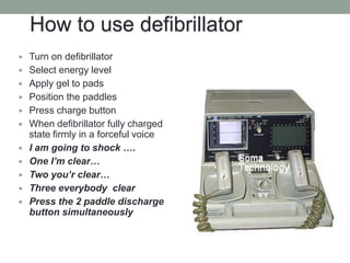 Cardiac arrest | PPTX