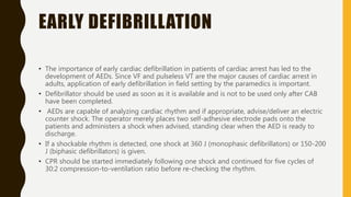 Cardiac Arrest | PPTX