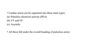 CARDIAC ARREST.pptx medicine cardiology pptx | PPTX