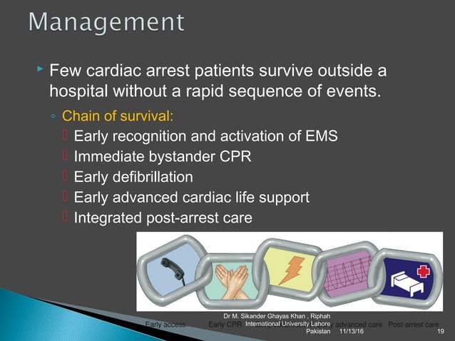 Cardiac arrest and BLS | PPT