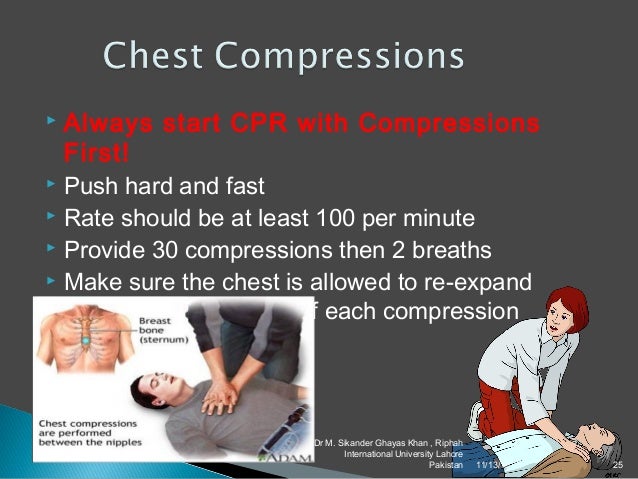 Cardiac arrest and BLS