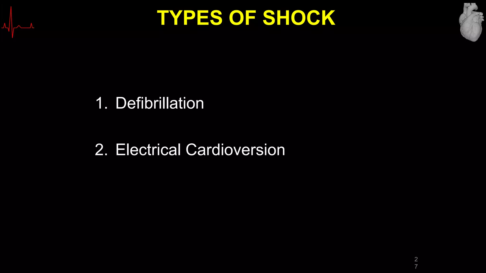 Cardiac arrest an overview of defibrillation vs cardioversion | PPT