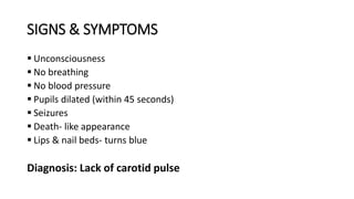 Cardiac arrest cpr shock | PPTX | First Aid | Injuries
