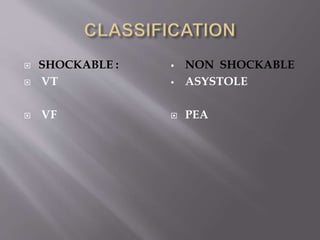 Cardiac arrest management | PPTX