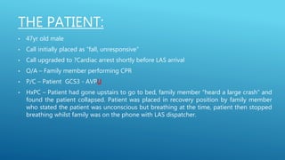 Cardiac arrest patient management | PPTX