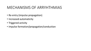 CARDIAC ARRHTHMIA pathophysiology/treatment.pptx