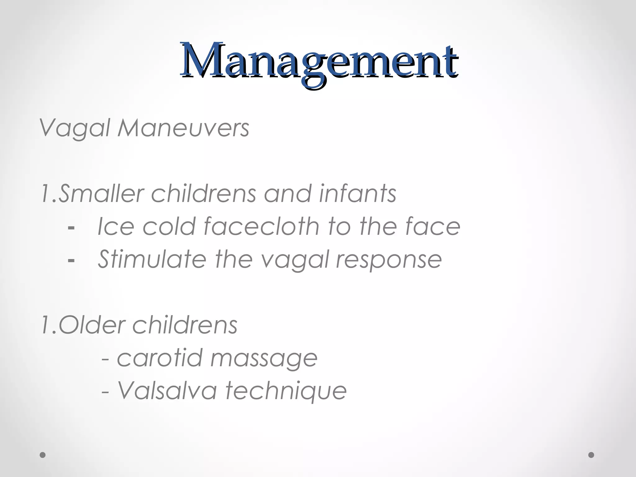 SVT in pediatrics | PPT