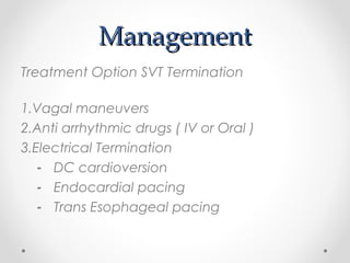 SVT in pediatrics | PPT