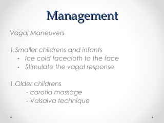 SVT in pediatrics | PPT