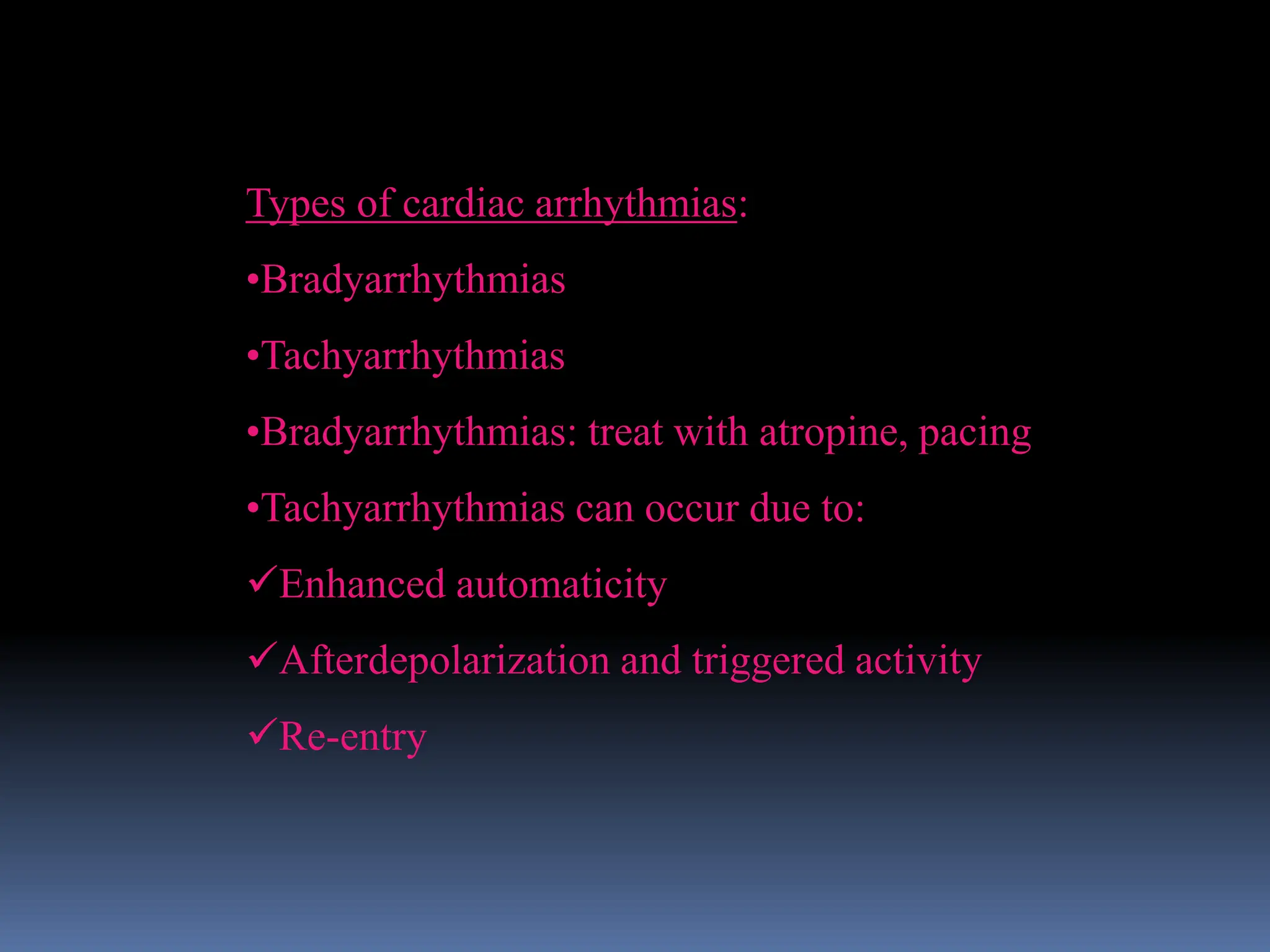 CARDIAC ARRHYTHMIA.ppt | Heart and Cardiovascular Diseases | Diseases ...
