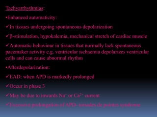 CARDIAC ARRHYTHMIA.ppt | Heart and Cardiovascular Diseases | Diseases ...