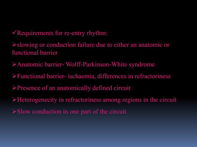 CARDIAC ARRHYTHMIA.ppt | Heart and Cardiovascular Diseases | Diseases ...