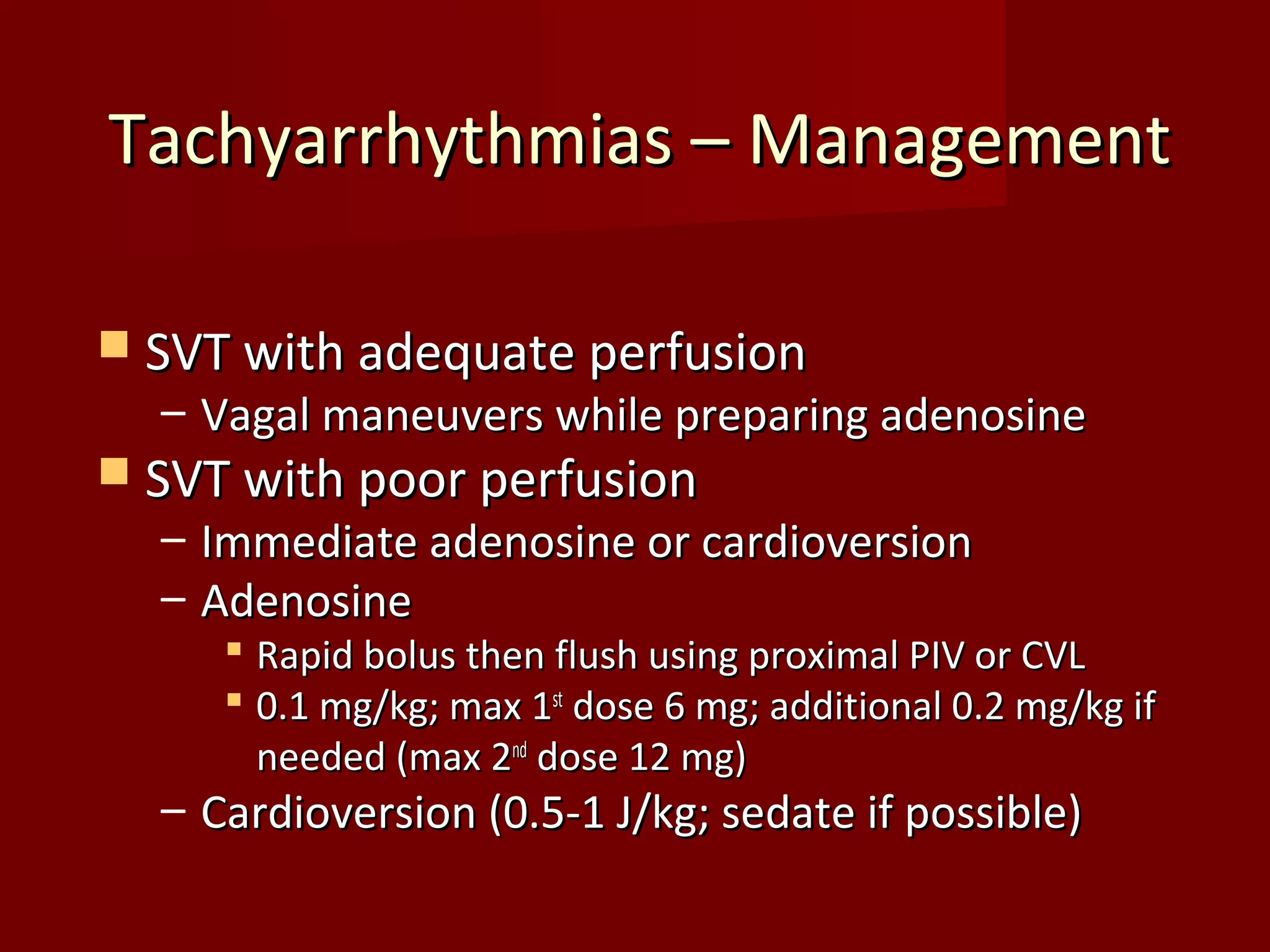 Arrhythmia broad overview | PPT