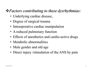 Cardiac arrhythmia after thoracotomy.pptx