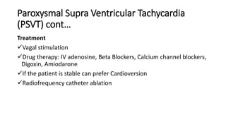 Cardiac arrhythmias | PPTX