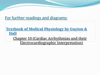 Cardiac Arrhythmias, Pathophysiology Lecture (Cardiology). pptx | PPTX