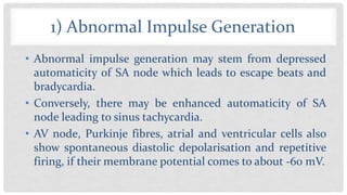 Cardiac arrhythmias pathophysiology | PDF