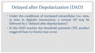 Cardiac arrhythmias pathophysiology | PDF