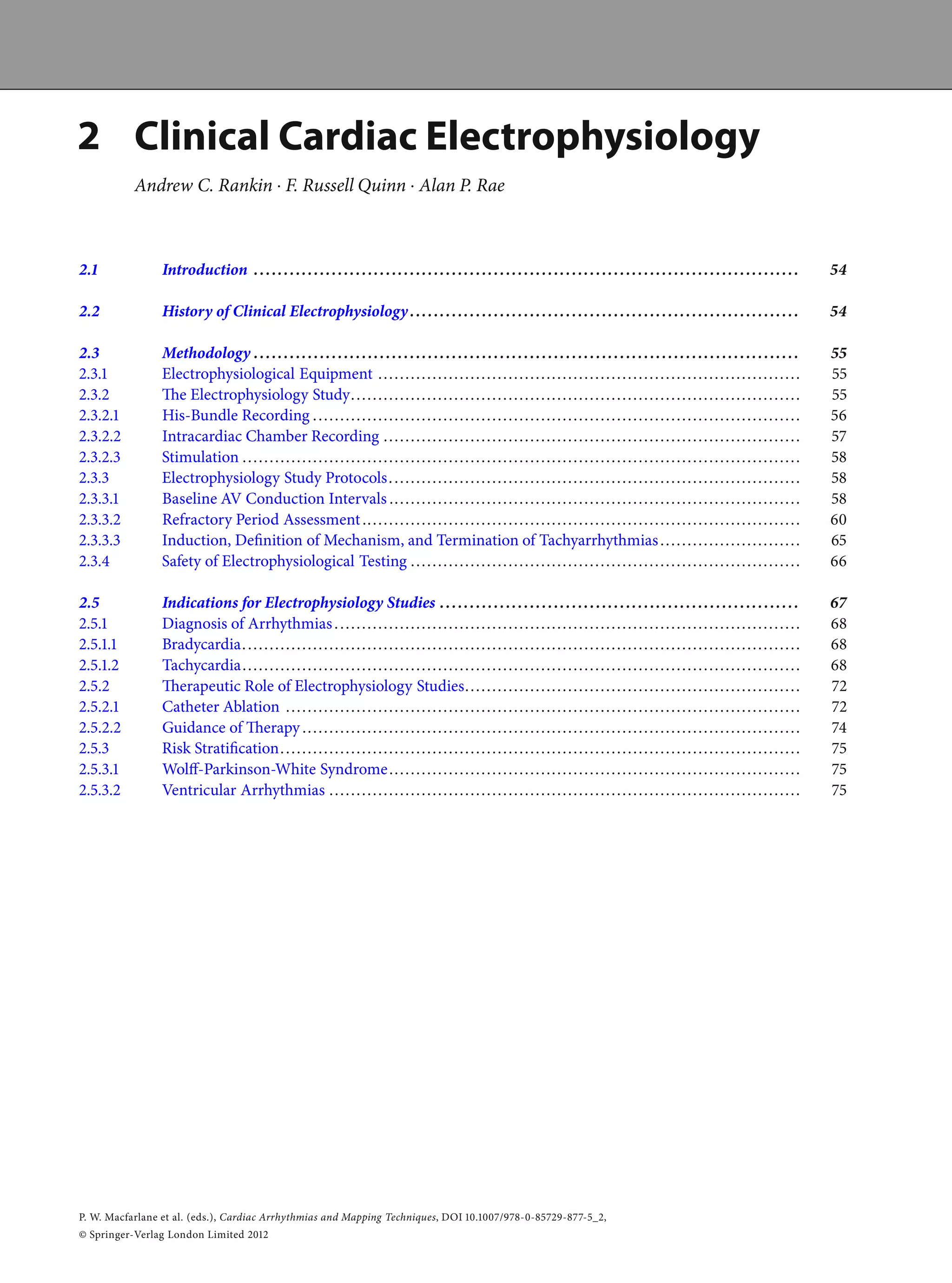 Cardiac arrhythmias and mapping techniques | PDF