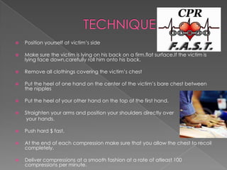 Cardiac arrest and CPR | PPTX