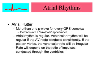 Cardiac arrythmias | PPTX