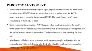 CARDIAC ARRYTHMIAS AND ITS NURSING MANAGEMENT | PPTX