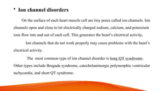 CARDIAC ARRYTHMIAS AND ITS NURSING MANAGEMENT | PPTX